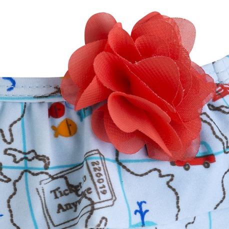 CULETÍN ESTAMPADO WORLD MAP - La Flor Azul